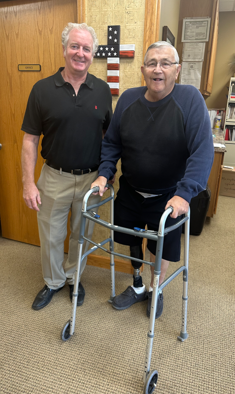 We Salute Our Veteran - Patient, Chuck Robinson! - Action Prosthetics